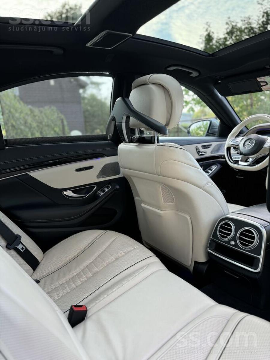 Pelēks Mercedes-Benz S 350 2015 Rīga, ar dzinēja tilpumu 3.00 L un nobraukumu 299 tūkst. km par 20500 €, foto 8 vietnē AUTOMOTO.COM.LV
