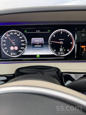 Pelēks Mercedes-Benz S 350 2015 Rīga, ar dzinēja tilpumu 3.00 L un nobraukumu 299 tūkst. km par 20500 €, foto 12 vietnē AUTOMOTO.COM.LV