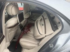Grey Mercedes-Benz S 350 2015 in Riga, with an engine capacity of 3.00 L and mileage of 290 thousand km for 17000 €, photo 10 on AUTOMOTO.COM.LV
