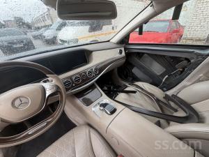 Grey Mercedes-Benz S 350 2015 in Riga, with an engine capacity of 3.00 L and mileage of 290 thousand km for 17000 €, photo 13 on AUTOMOTO.COM.LV