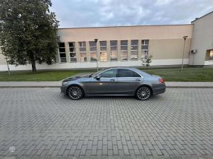 Grey Mercedes-Benz S 350 2016 in Vilnius, with an engine capacity of 2.99 L and mileage of 344 thousand km for 24500 €, photo 4 on AUTOMOTO.COM.LV