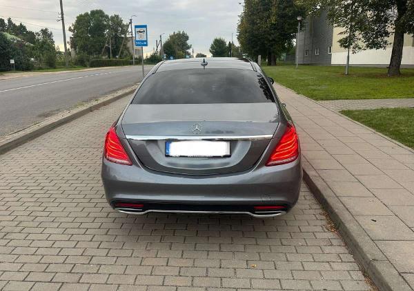 Grey Mercedes-Benz S 350 2016 in Vilnius, with an engine capacity of 2.99 L and mileage of 344 thousand km for 24500 €, photo 10 on AUTOMOTO.COM.LV