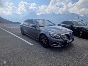 Grey Mercedes-Benz S 350 2017 in Rokiskis, with an engine capacity of 3.00 L and mileage of 300 thousand km for 25000 €, photo 3 on AUTOMOTO.COM.LV