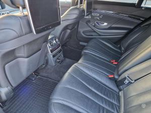 Grey Mercedes-Benz S 350 2017 in Rokiskis, with an engine capacity of 3.00 L and mileage of 300 thousand km for 25000 €, photo 11 on AUTOMOTO.COM.LV