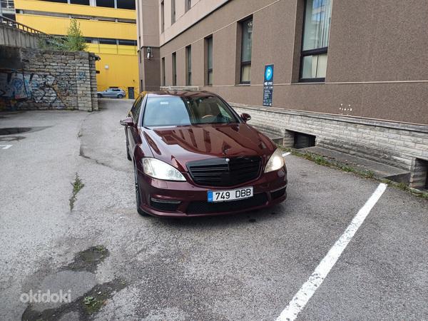 Red Mercedes-Benz S 350 2006 in Tallinn, with an engine capacity of 3.50 L and mileage of 275 thousand km for 8000 €, photo 1 on AUTOMOTO.COM.LV