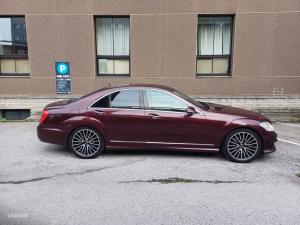 Red Mercedes-Benz S 350 2006 in Tallinn, with an engine capacity of 3.50 L and mileage of 275 thousand km for 8000 €, photo 5 on AUTOMOTO.COM.LV