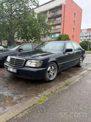 Mercedes-Benz S 350 1994 Liepāja, ar dzinēja tilpumu 3.50 L un nobraukumu 400 tūkst. km par 3890 €, foto  vietnē AUTOMOTO.COM.LV