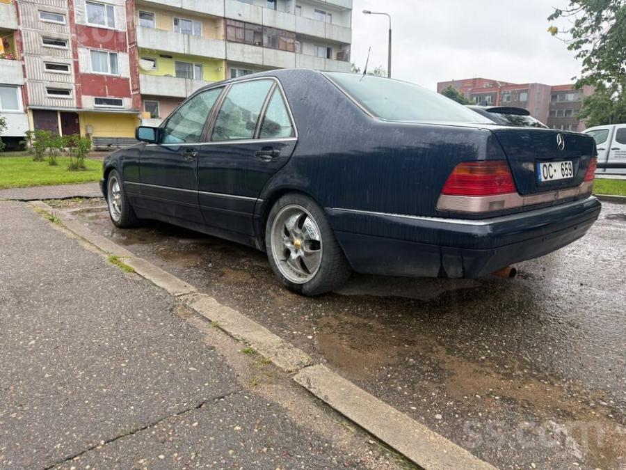 Mercedes-Benz S 350 1994 Liepāja, ar dzinēja tilpumu 3.50 L un nobraukumu 400 tūkst. km par 3890 €, foto 7 vietnē AUTOMOTO.COM.LV