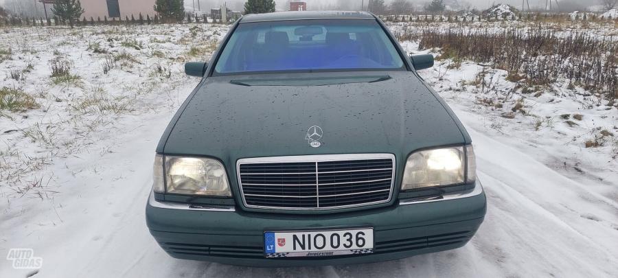 Mercedes-Benz S 350 1995 Viļņa, ar dzinēja tilpumu 3.40 L un nobraukumu 350 tūkst. km par 5500 €, foto 7 vietnē AUTOMOTO.COM.LV