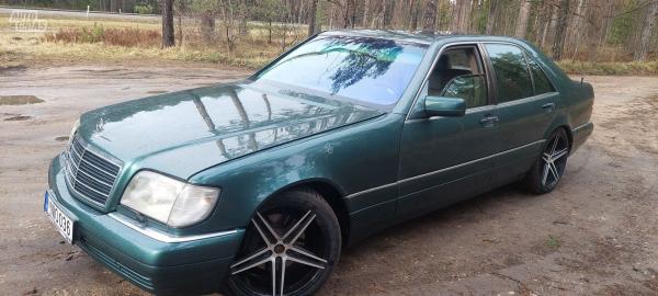 Mercedes-Benz S 350 1995 Viļņa, ar dzinēja tilpumu 3.50 L un nobraukumu 350 tūkst. km par 5300 €, foto 1 vietnē AUTOMOTO.COM.LV