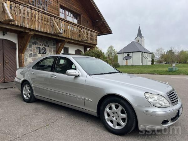 Mercedes-Benz S 350 2002 Jelgava, ar dzinēja tilpumu 3.70 L un nobraukumu 200 tūkst. km par 6900 €, foto 3 vietnē AUTOMOTO.COM.LV