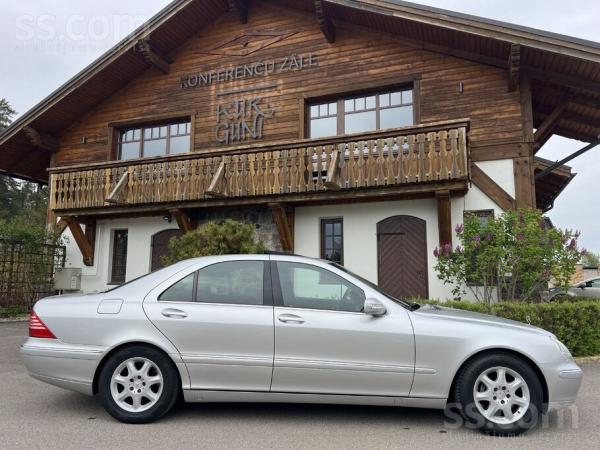 Mercedes-Benz S 350 2002 Jelgava, ar dzinēja tilpumu 3.70 L un nobraukumu 200 tūkst. km par 6900 €, foto 4 vietnē AUTOMOTO.COM.LV