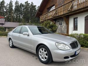 Mercedes-Benz S 350 2002 Jelgava, ar dzinēja tilpumu 3.70 L un nobraukumu 200 tūkst. km par 6900 €, foto 6 vietnē AUTOMOTO.COM.LV