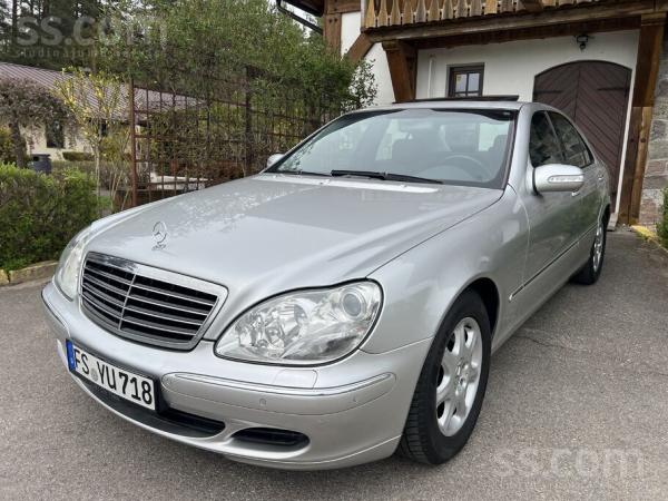 Mercedes-Benz S 350 2002 in Jelgava, with an engine capacity of 3.70 L and mileage of 200 thousand km for 6900 €, photo 7 on AUTOMOTO.COM.LV