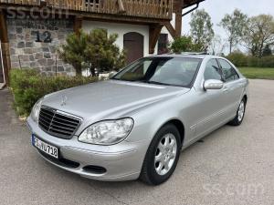 Mercedes-Benz S 350 2002 Jelgava, ar dzinēja tilpumu 3.70 L un nobraukumu 200 tūkst. km par 6900 €, foto 9 vietnē AUTOMOTO.COM.LV