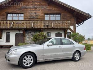 Mercedes-Benz S 350 2002 Jelgava, ar dzinēja tilpumu 3.70 L un nobraukumu 200 tūkst. km par 6900 €, foto 11 vietnē AUTOMOTO.COM.LV