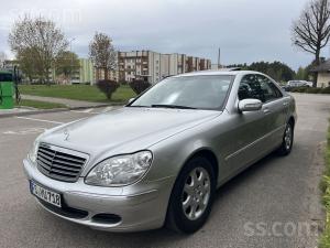 Mercedes-Benz S 350 2002 Jelgava, ar dzinēja tilpumu 3.70 L un nobraukumu 200 tūkst. km par 6900 €, foto 13 vietnē AUTOMOTO.COM.LV