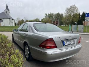 Mercedes-Benz S 350 2002 Jelgava, ar dzinēja tilpumu 3.70 L un nobraukumu 200 tūkst. km par 6900 €, foto 14 vietnē AUTOMOTO.COM.LV