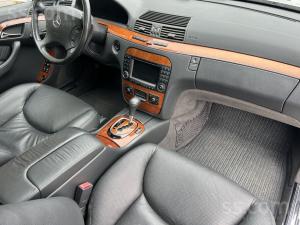 Mercedes-Benz S 350 2002 Jelgava, ar dzinēja tilpumu 3.70 L un nobraukumu 200 tūkst. km par 6900 €, foto 23 vietnē AUTOMOTO.COM.LV