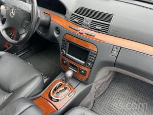 Mercedes-Benz S 350 2002 Jelgava, ar dzinēja tilpumu 3.70 L un nobraukumu 200 tūkst. km par 6900 €, foto 24 vietnē AUTOMOTO.COM.LV