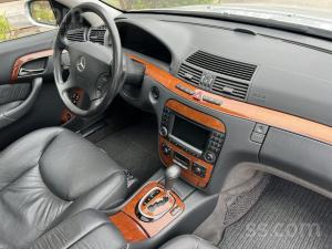 Mercedes-Benz S 350 2002 Jelgava, ar dzinēja tilpumu 3.70 L un nobraukumu 200 tūkst. km par 6900 €, foto 25 vietnē AUTOMOTO.COM.LV