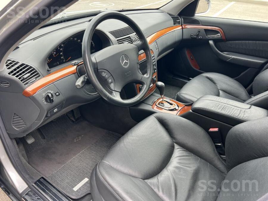 Mercedes-Benz S 350 2002 Jelgava, ar dzinēja tilpumu 3.70 L un nobraukumu 200 tūkst. km par 6900 €, foto 28 vietnē AUTOMOTO.COM.LV