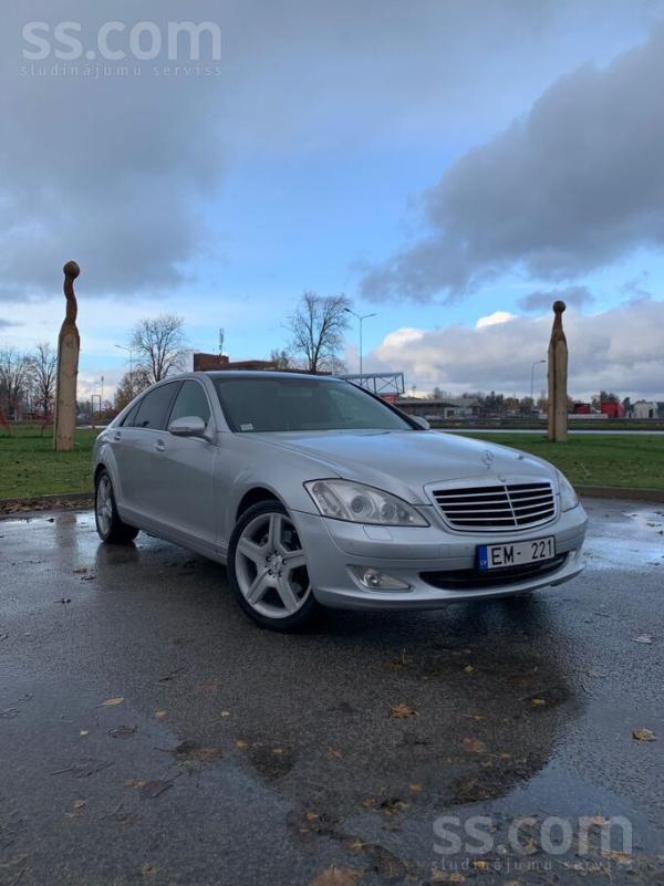 Mercedes-Benz S 350 2005 in Riga, with an engine capacity of 3.50 L and mileage of 375 thousand km for 4800 €, photo 8 on AUTOMOTO.COM.LV