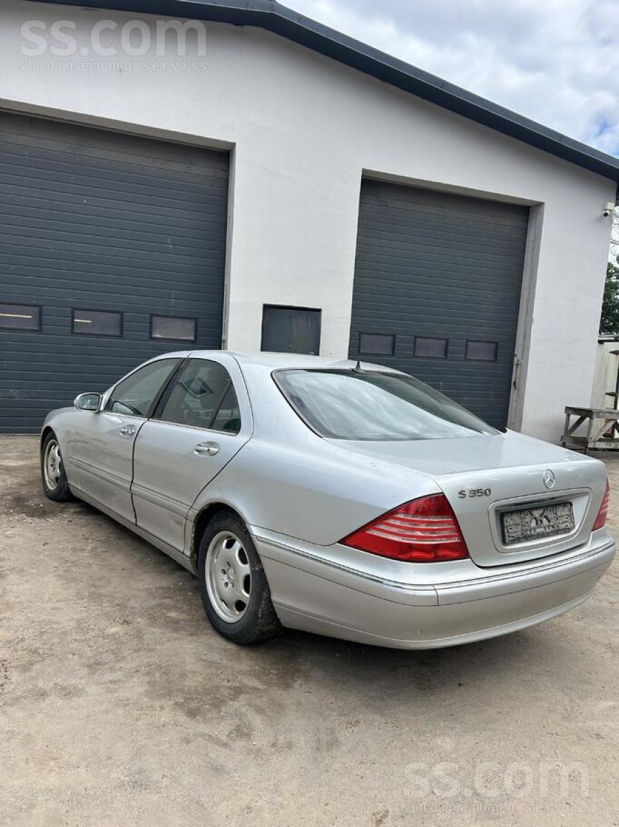 Mercedes-Benz S 350 2005 in Riga, with an engine capacity of 3.50 L and mileage of 363 thousand km for 890 €, photo 3 on AUTOMOTO.COM.LV