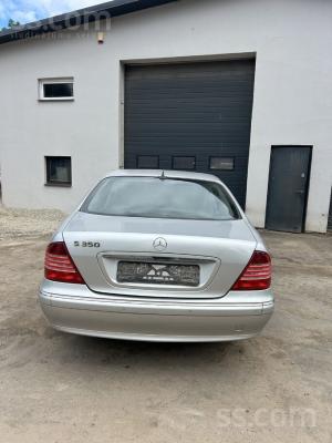 Mercedes-Benz S 350 2005 in Riga, with an engine capacity of 3.50 L and mileage of 363 thousand km for 890 €, photo 5 on AUTOMOTO.COM.LV