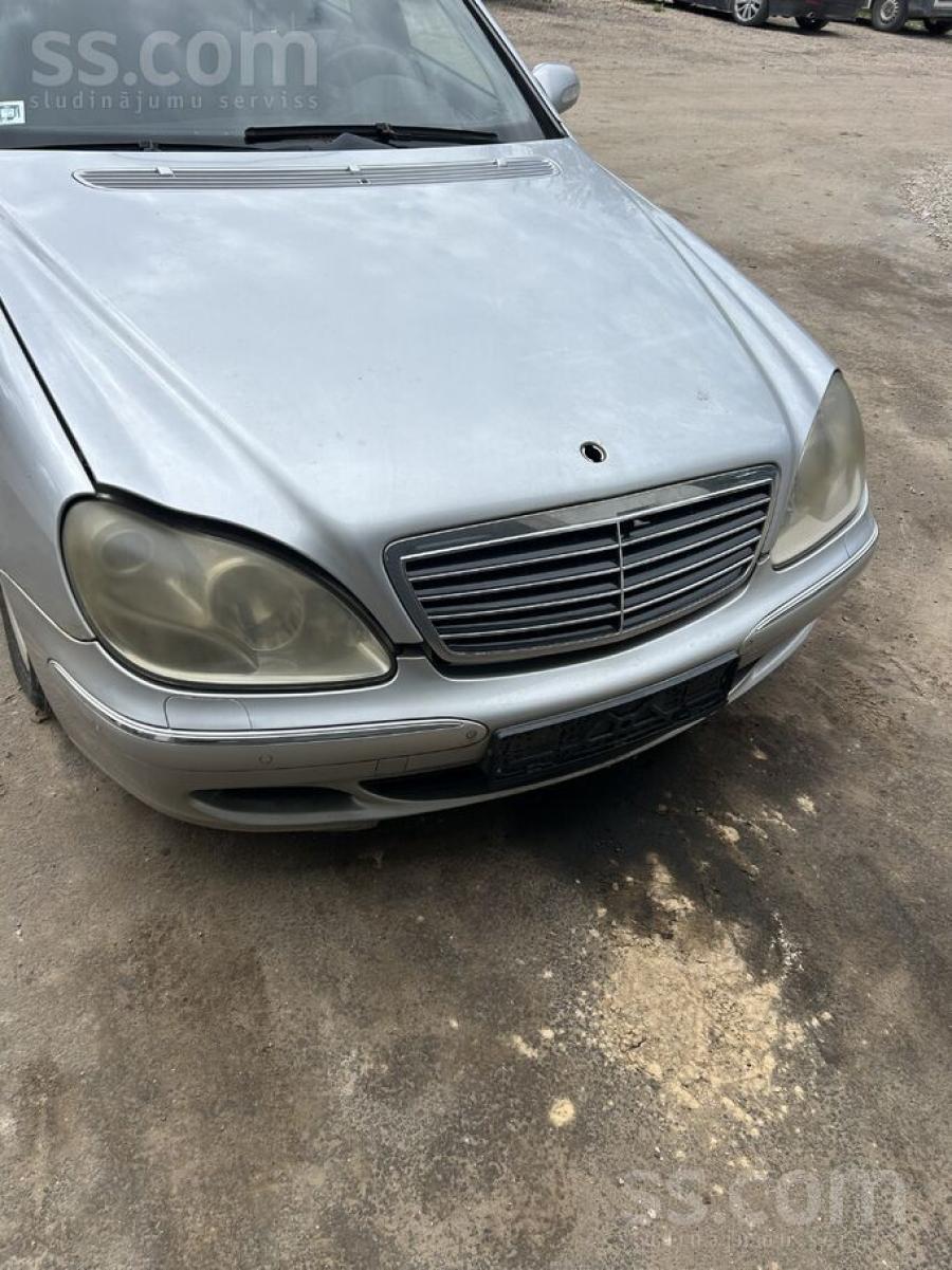 Mercedes-Benz S 350 2005 in Riga, with an engine capacity of 3.50 L and mileage of 363 thousand km for 890 €, photo 7 on AUTOMOTO.COM.LV