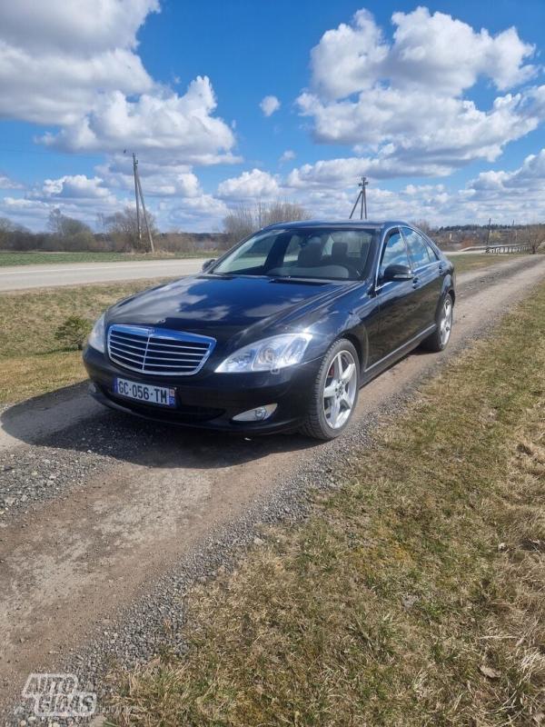 Mercedes-Benz S 350 2007 Šauļi, ar dzinēja tilpumu 3.00 L un nobraukumu 180 tūkst. km par 5500 €, foto 1 vietnē AUTOMOTO.COM.LV