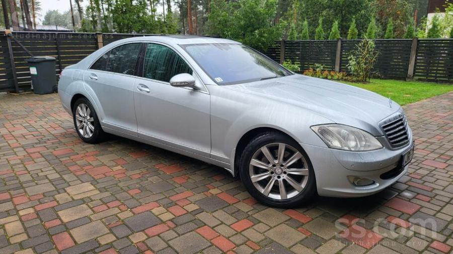Mercedes-Benz S 350 2007 Rīga, ar dzinēja tilpumu 3.50 L un nobraukumu 359 tūkst. km par 7900 €, foto 1 vietnē AUTOMOTO.COM.LV