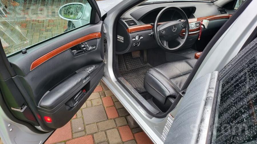 Mercedes-Benz S 350 2007 Rīga, ar dzinēja tilpumu 3.50 L un nobraukumu 359 tūkst. km par 7900 €, foto 5 vietnē AUTOMOTO.COM.LV