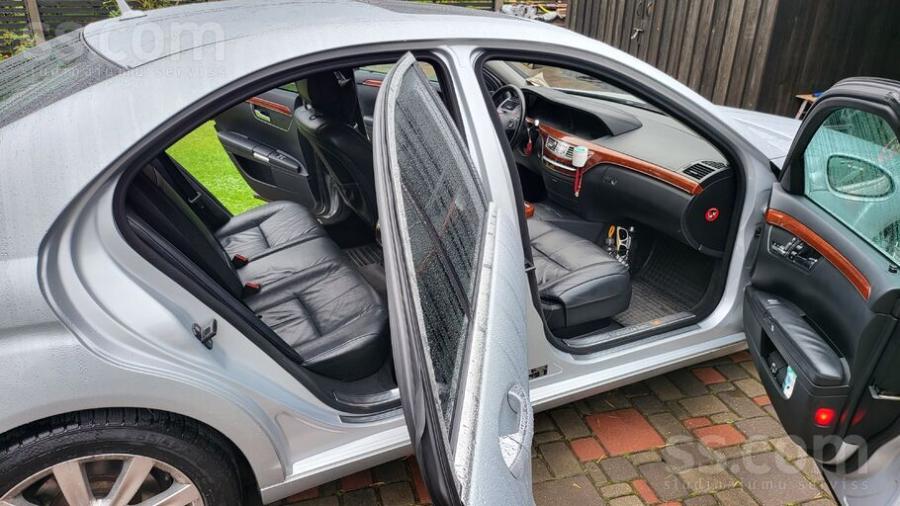 Mercedes-Benz S 350 2007 Rīga, ar dzinēja tilpumu 3.50 L un nobraukumu 359 tūkst. km par 7900 €, foto 7 vietnē AUTOMOTO.COM.LV