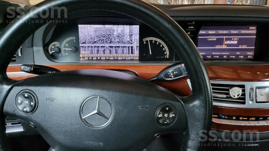Mercedes-Benz S 350 2007 Rīga, ar dzinēja tilpumu 3.50 L un nobraukumu 359 tūkst. km par 7900 €, foto 9 vietnē AUTOMOTO.COM.LV