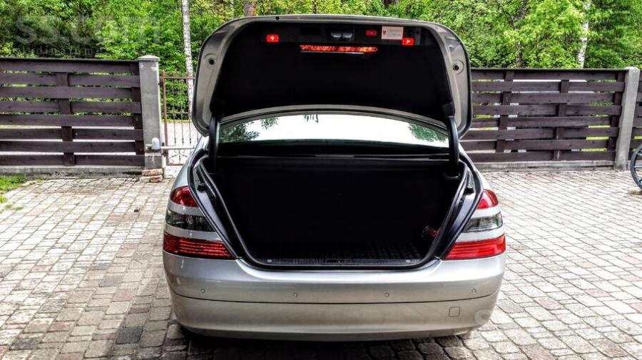 Mercedes-Benz S 350 2007 Rīga, ar dzinēja tilpumu 3.50 L un nobraukumu 359 tūkst. km par 7900 €, foto 27 vietnē AUTOMOTO.COM.LV