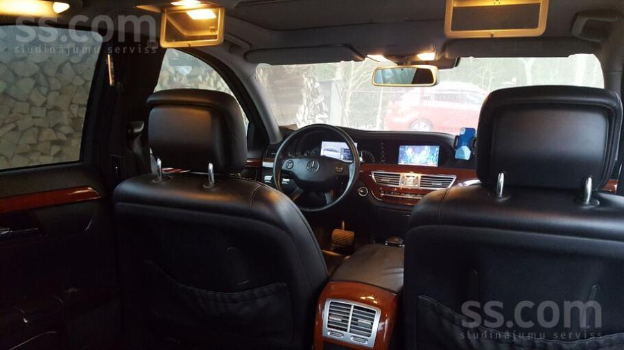 Mercedes-Benz S 350 2007 Rīga, ar dzinēja tilpumu 3.50 L un nobraukumu 359 tūkst. km par 7900 €, foto 30 vietnē AUTOMOTO.COM.LV