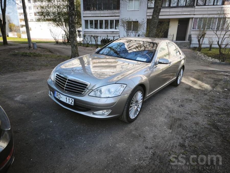 Mercedes-Benz S 350 2007 Rīga, ar dzinēja tilpumu 3.50 L un nobraukumu 206 tūkst. km par 10900 €, foto 4 vietnē AUTOMOTO.COM.LV
