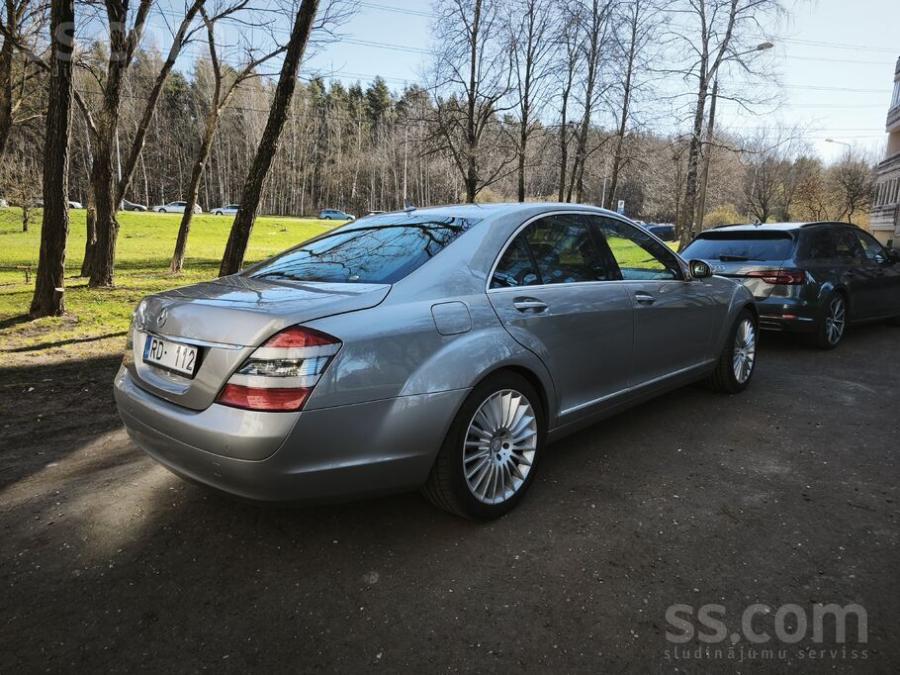 Mercedes-Benz S 350 2007 Rīga, ar dzinēja tilpumu 3.50 L un nobraukumu 206 tūkst. km par 10900 €, foto 5 vietnē AUTOMOTO.COM.LV