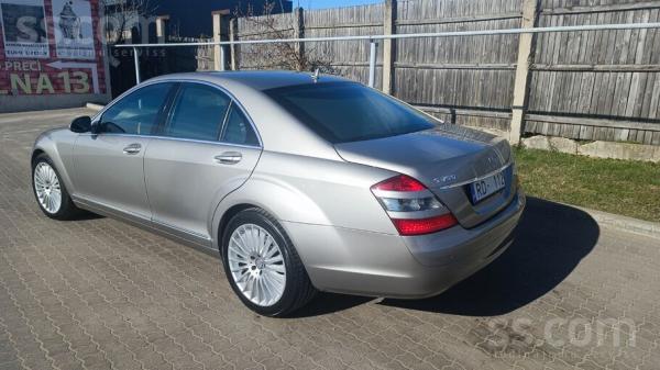 Mercedes-Benz S 350 2007 in Riga, with an engine capacity of 3.50 L and mileage of 206 thousand km for 10900 €, photo 9 on AUTOMOTO.COM.LV