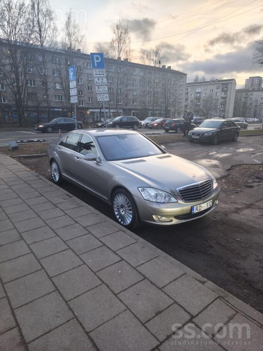 Mercedes-Benz S 350 2007 Rīga, ar dzinēja tilpumu 3.50 L un nobraukumu 206 tūkst. km par 10900 €, foto 16 vietnē AUTOMOTO.COM.LV