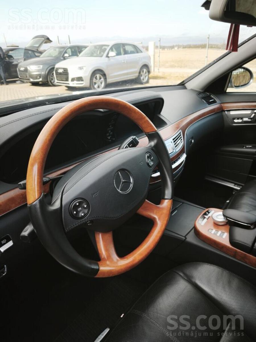 Mercedes-Benz S 350 2007 Rīga, ar dzinēja tilpumu 3.50 L un nobraukumu 206 tūkst. km par 10900 €, foto 18 vietnē AUTOMOTO.COM.LV