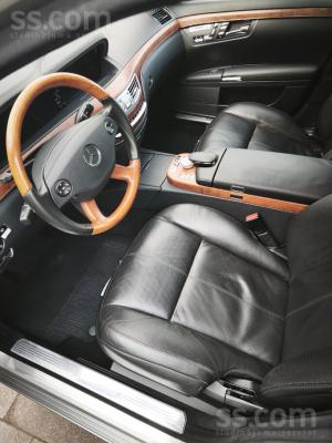 Mercedes-Benz S 350 2007 Rīga, ar dzinēja tilpumu 3.50 L un nobraukumu 206 tūkst. km par 10900 €, foto 23 vietnē AUTOMOTO.COM.LV