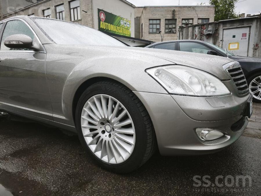 Mercedes-Benz S 350 2007 Rīga, ar dzinēja tilpumu 3.50 L un nobraukumu 206 tūkst. km par 10900 €, foto 33 vietnē AUTOMOTO.COM.LV