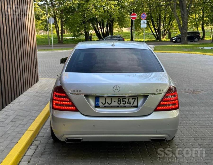 Mercedes-Benz S 350 2009 Rīga, ar dzinēja tilpumu 3.00 L un nobraukumu 262 tūkst. km par 6990 €, foto 9 vietnē AUTOMOTO.COM.LV