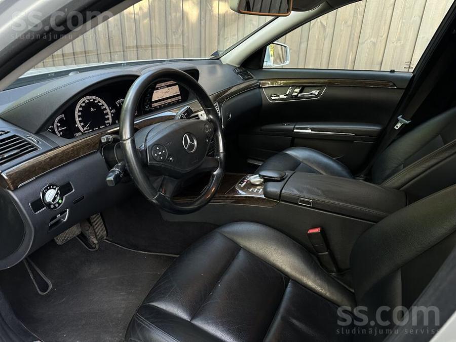 Mercedes-Benz S 350 2009 Rīga, ar dzinēja tilpumu 3.00 L un nobraukumu 262 tūkst. km par 6990 €, foto 10 vietnē AUTOMOTO.COM.LV