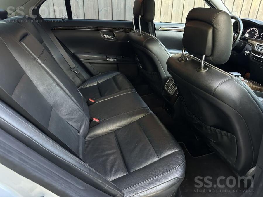 Mercedes-Benz S 350 2009 Rīga, ar dzinēja tilpumu 3.00 L un nobraukumu 262 tūkst. km par 6990 €, foto 13 vietnē AUTOMOTO.COM.LV