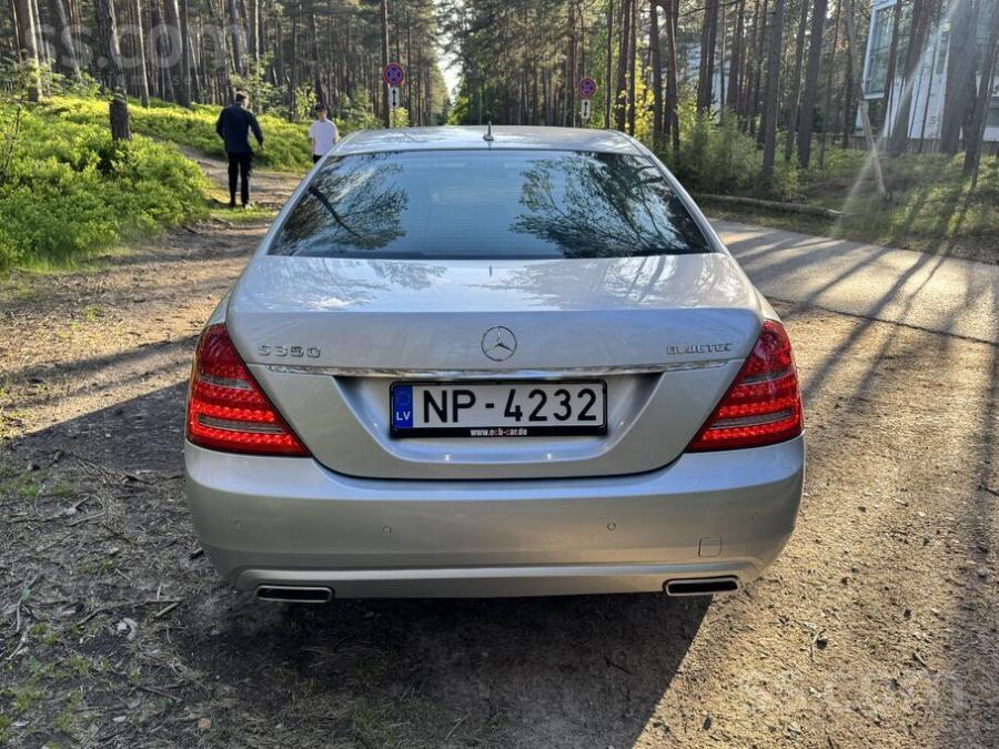 Mercedes-Benz S 350 2013 in Riga, with an engine capacity of 3.00 L and mileage of 238 thousand km for 10100 €, photo 7 on AUTOMOTO.COM.LV