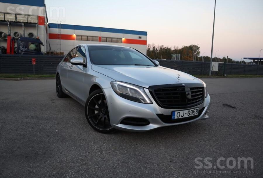 Mercedes-Benz S 350 2014 in Riga, with an engine capacity of 3.00 L and mileage of 288 thousand km for 15550 €, photo 4 on AUTOMOTO.COM.LV