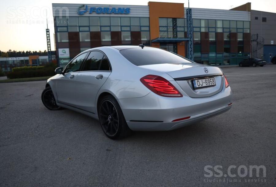 Mercedes-Benz S 350 2014 in Riga, with an engine capacity of 3.00 L and mileage of 288 thousand km for 15550 €, photo 5 on AUTOMOTO.COM.LV